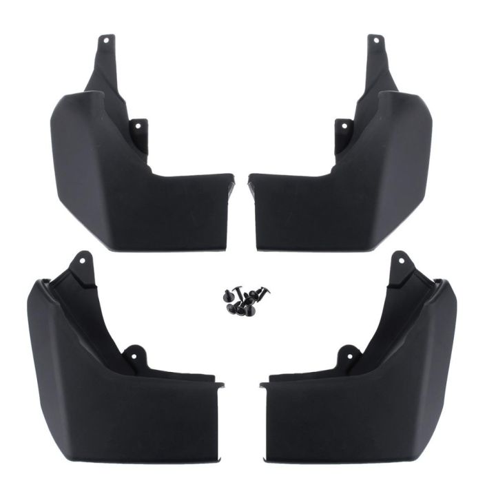 for LAND ROVER DISCOVERY 4 NEW FRONT & REAR MUDFLAP SET MUD FLAPS KIT ...