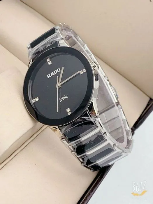 Radoo Gold And Black Lock-Type Party Elegance Casual Watch For Men ...