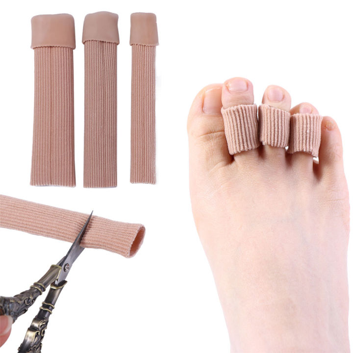 15CM Sleeve Cap Pedicure Tools Corn Callus Remover Fabric Toe Separator ...