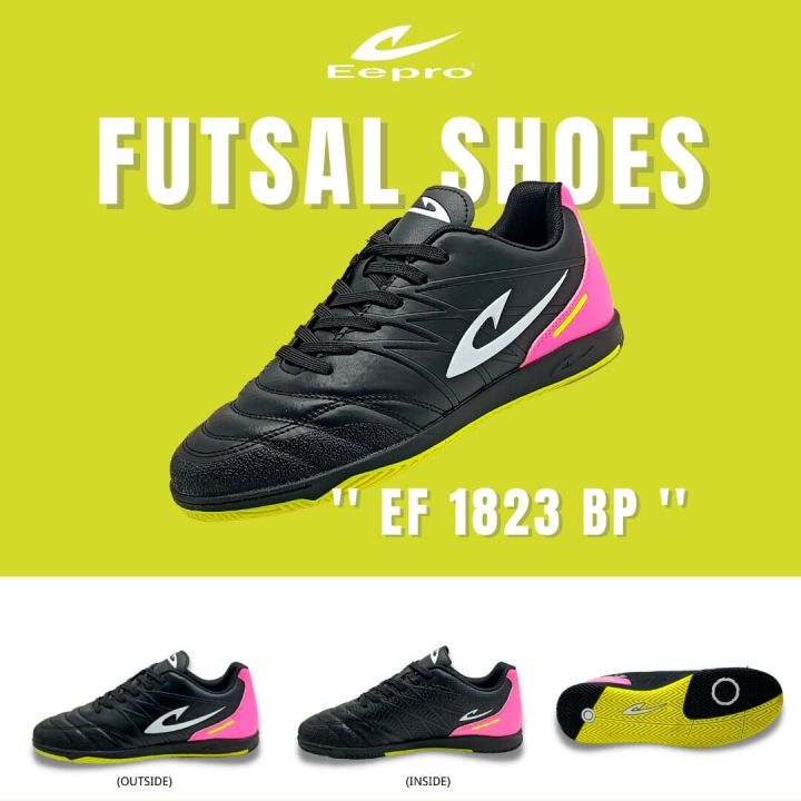 Eepro Futsal Shoes EF1823BP-Black/Pink (Kasut Futsal) [NEW ARRIVAL] | Daraz.lk
