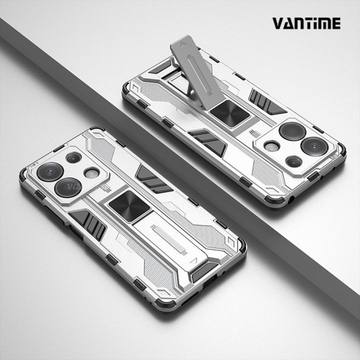 Vantime for Xiaomi Redmi Note 13 5G Case Kickstand Camera Lens Protect Cover | Daraz.lk