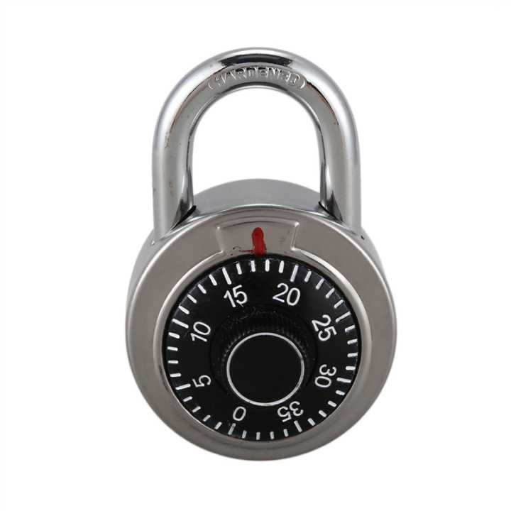 3X Master Coded Lock 50mm with Round Fixed Dial Combination Padlock ...