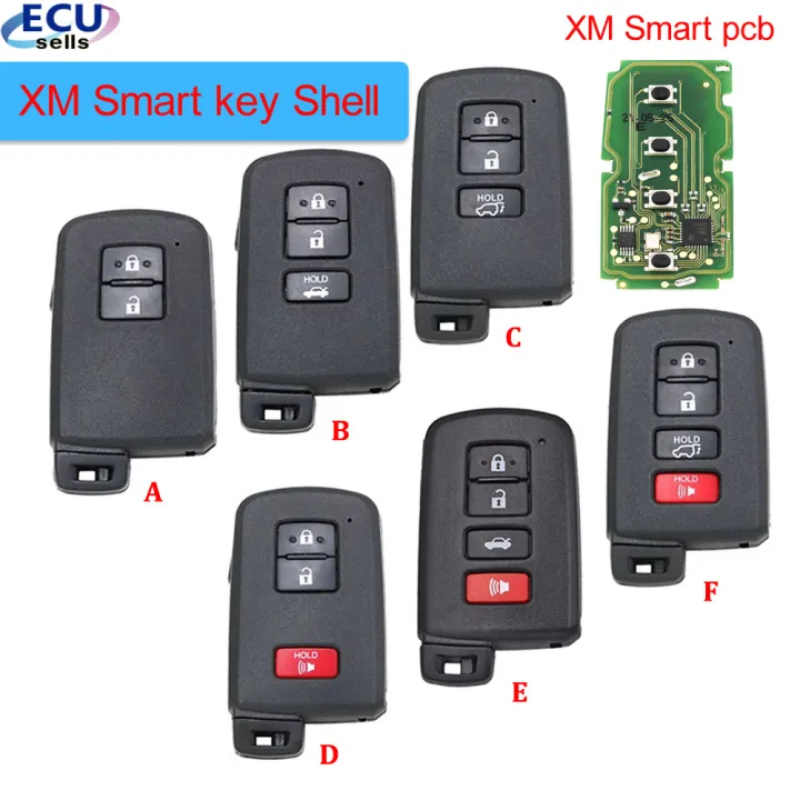 Xhorse Xm Smart Key 2/3/21/ 31 Button With Xm Xsto00en For Toyota Support Re-Generate 4d 8a 4a ...