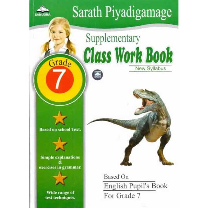 Grade 7 Supplementary Class Work Book - Sbp - 9789556804645 | Daraz.lk