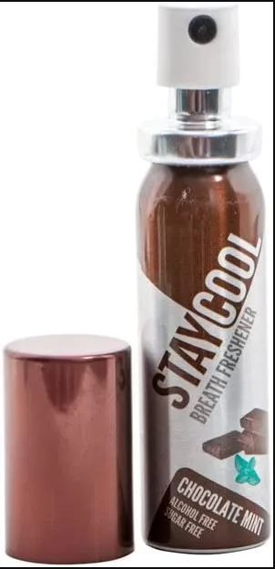 Stay Cool Breath Freshener Spray Chocolate Mint 20ML | Daraz.lk