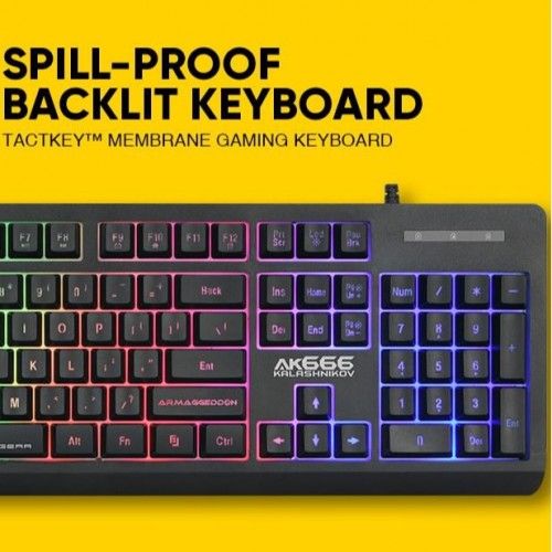 Armaggeddon AK666 Gaming Keyboard | Daraz.lk