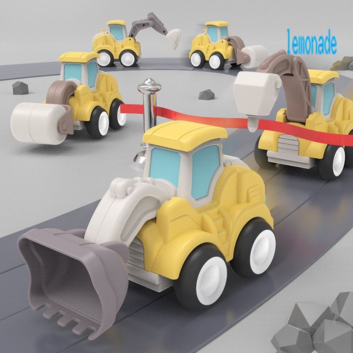 LEM+Bulldozers Inertia Toy Push to Slide Hand-on Ability Smooth Surface ...