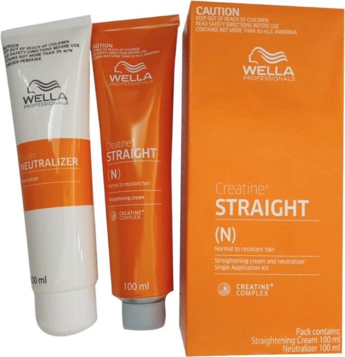 Wella Professionals wnsc Creatine Straight (N) for Normal to Resistant ...