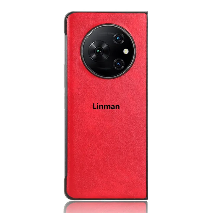 Linman (New)Litchi Texture Back Cover PhPortable one Case For Tecno ...