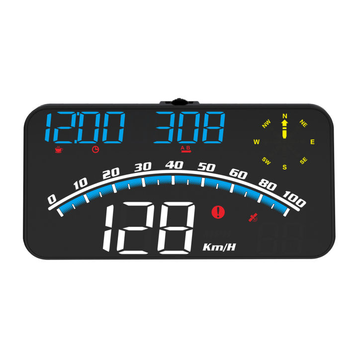 Car HUD 5.5 inch Head-up Display Windshield Projecter Digital Vehicle ...