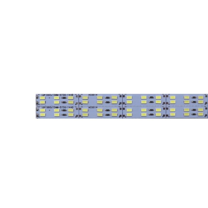 10pcs Led Bar 12v 24v Double Row 2w 3w Cabinet Led Hard Strip Module ...