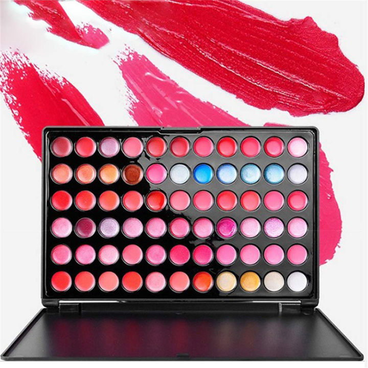 66 Colors Lipsticks lasting Beauty Makeup Lip Gloss Maquillage Femme ...