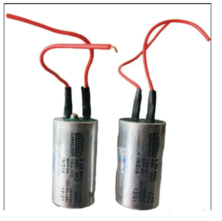 Ceiling Fan 2.5µF Oil Barrel Capacitor | Daraz.lk