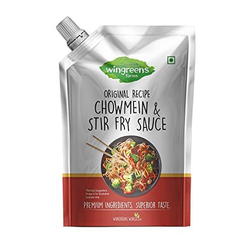 Wingreens Farms Chowmein & Stir Fry Sauce, 450g, Pack of 1(FROM IND)JEZ ...