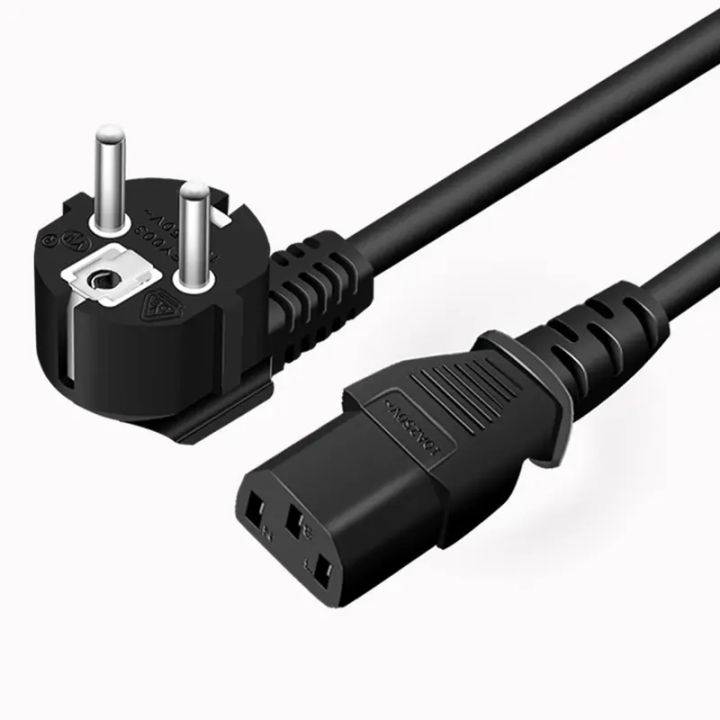 2 Pin Power Cable EU Power Cable AC Power Cable AC Computer Power Cord Laptop Power cord Laptop ...