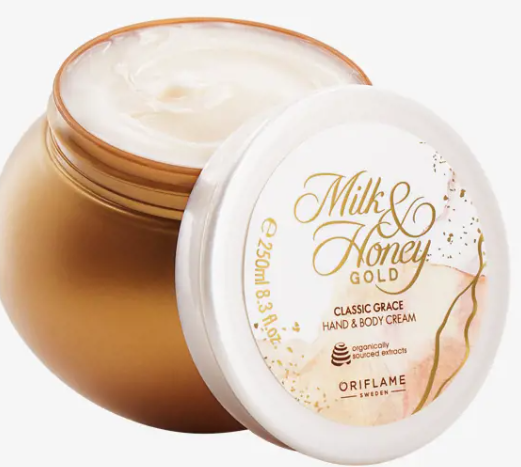 Oriflam_e Milk & Honey Gold Nourishing Hand & Body Cream | Daraz.lk