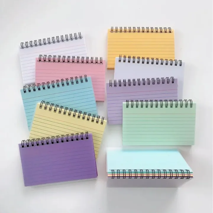 【HOT】 Horizontal Line Notebook Tearable Coil Book Journal Note Book ...
