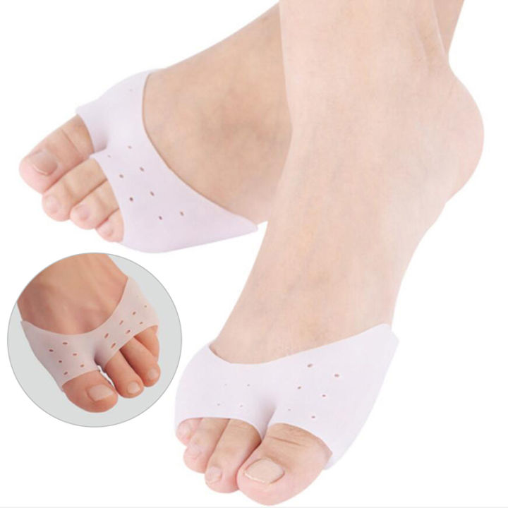 Silicone Toes Separator Forefoot Pad High Heels Insoles Protect Feet ...