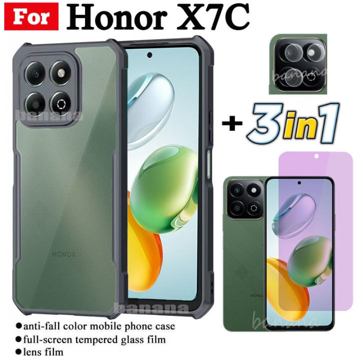 3 in 1 Honor X7C X7A X7B Shockproof Phone Case for Honor X6A X8A X6B ...