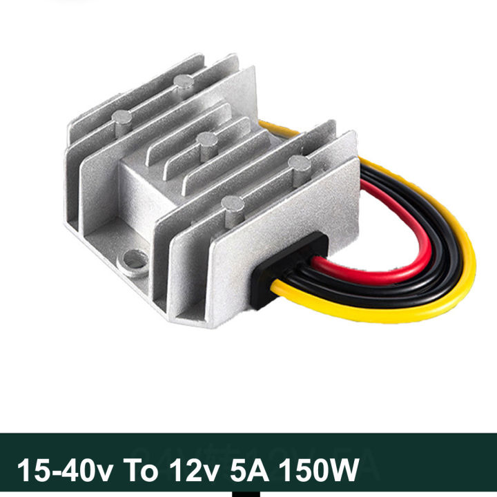 40v to 12v 5A 150W Step Down Power Converter 40v 24v 12V 10A 150W Car ...