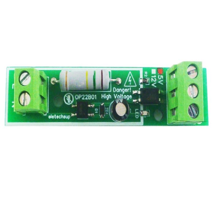 Ac 110v 220v To 3.3v 5v 12v 24v Voltage Detection Module Power On/off ...