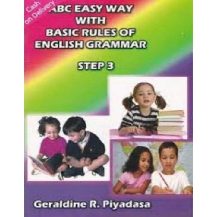 Step 3 : Abc Easy Way With Basic Rules Of English Grammar | Daraz.lk