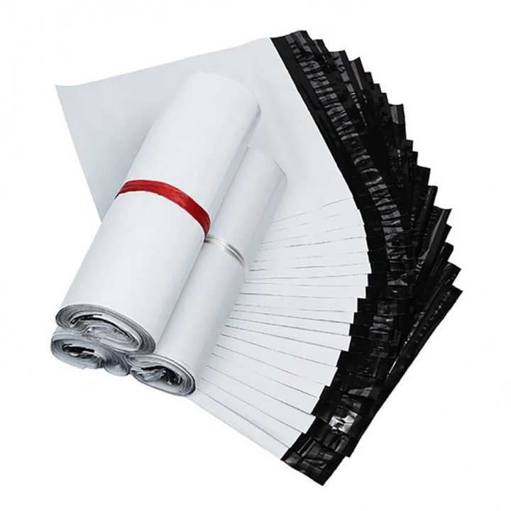 Medium 23cm x 33.5cm Size Poly Mailer White Daraz Flyers Bundle of 100 ...