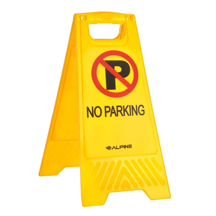 Caution No Parking Warning Sign Stand Type 62cm | Daraz.lk