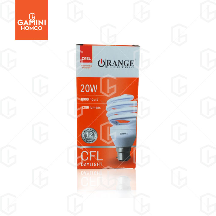 Orange CFL 20W (pin type) | Daraz.lk