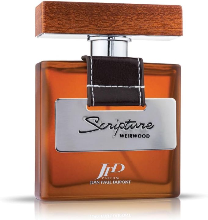 Jean Paul Dupont (JPD) Scripture Weirwood - Long Lasting Perfume for ...
