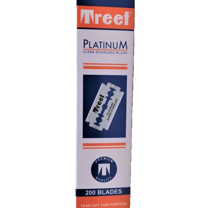 Treet Super Platinum Stainless Blade (20 tucks X 10 blades) | Daraz.lk