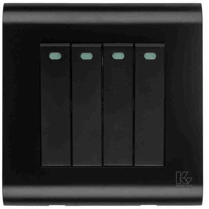 Kevilton Modular Series 4 Gang 2 Way Switch | Daraz.lk
