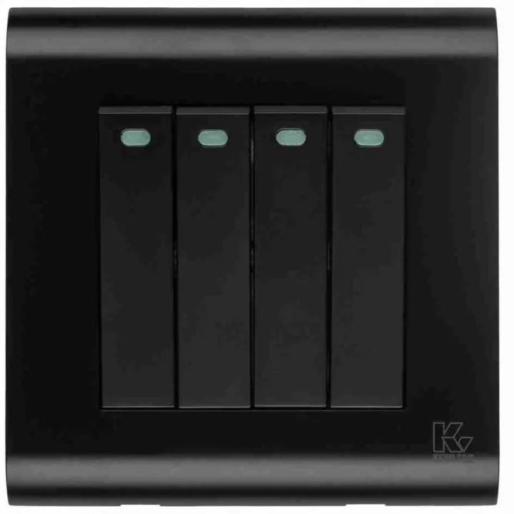 Kevilton Modular Series 4 Gang 2 Way Switch | Daraz.lk