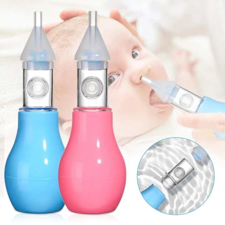 【hot】 Infant Silicone Nasal Aspirator Pump Type Cold Nasal Mucus ...