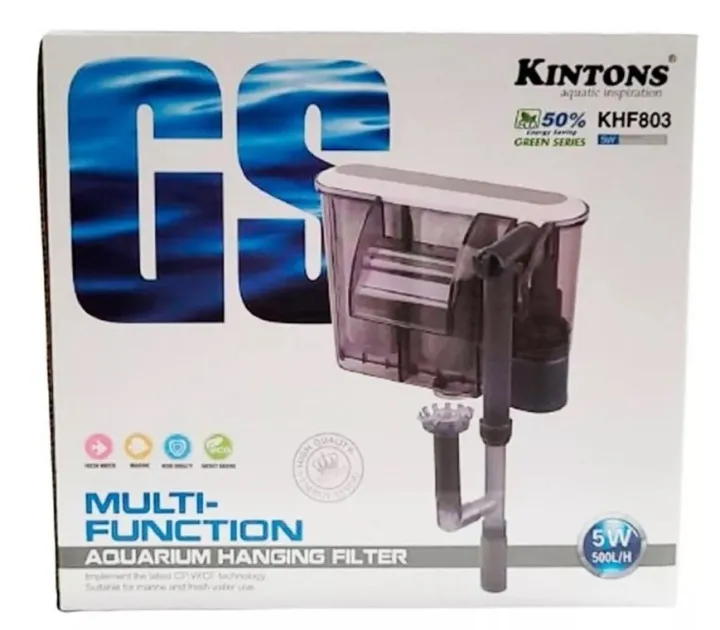 Kinston Aquariums External Hangon Filter Filter KHF-801,KHF-802,KHF-803,KHF-804 | Daraz.lk