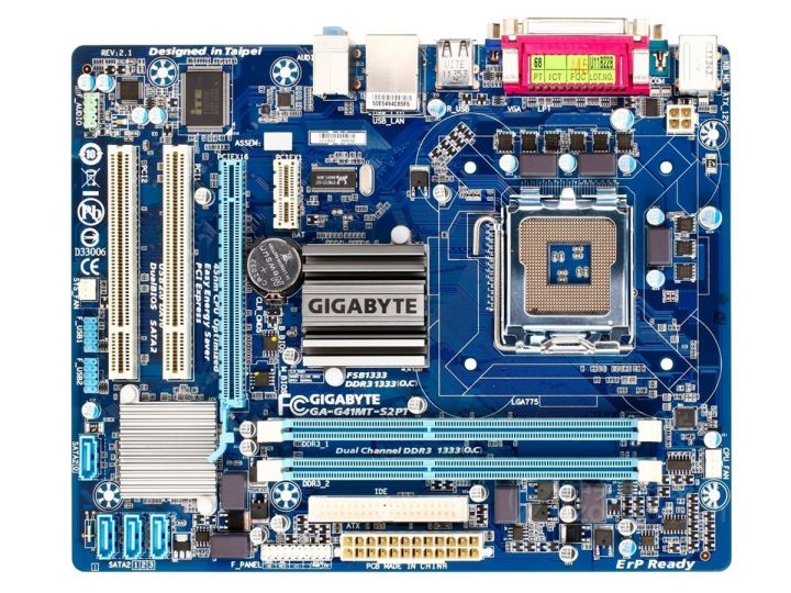 GIGABYTE GA-G41MT-S2PT(rev.2.1) Motherboard Intel G41 LGA 775 DDR3 8GB ...