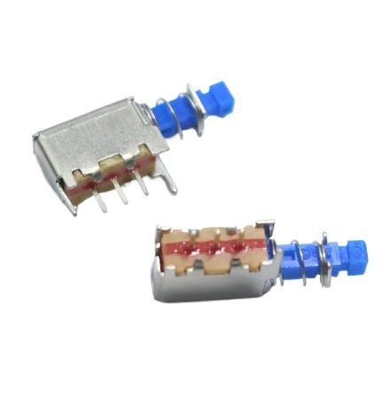 A05 3pin TV,DCP UPS Power Switch With Spring Self-locking Blue DC 12V ...