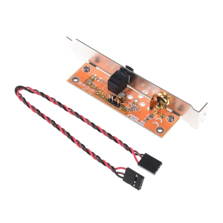 【Universal Car Parts Store】SPDIF Optical RCA Plate Cable Bracket PC ...