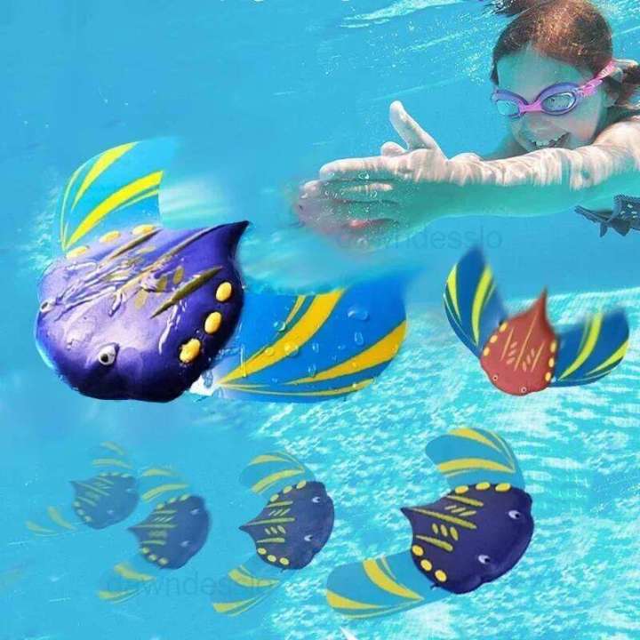 Hydrodynamic Manta Rays Press Forward Childrens Baby Beach Pool ...