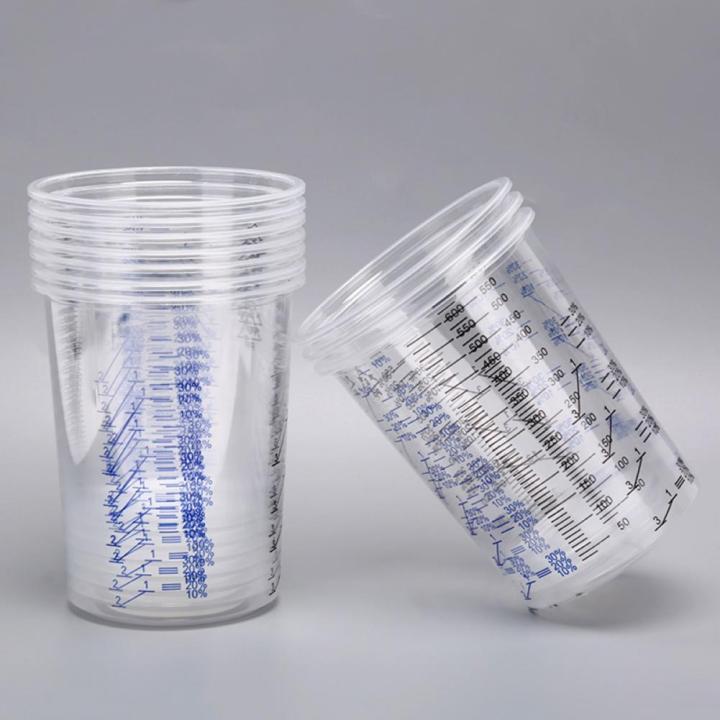10pcs Premium Scale Cup Tool Mixing Calibration Cup Accurate Measuring ...
