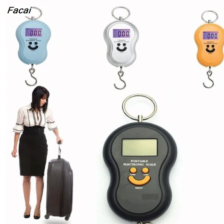 Facai Electronic Digital Hanging Stainless Steel Hook Luggage Portable ...