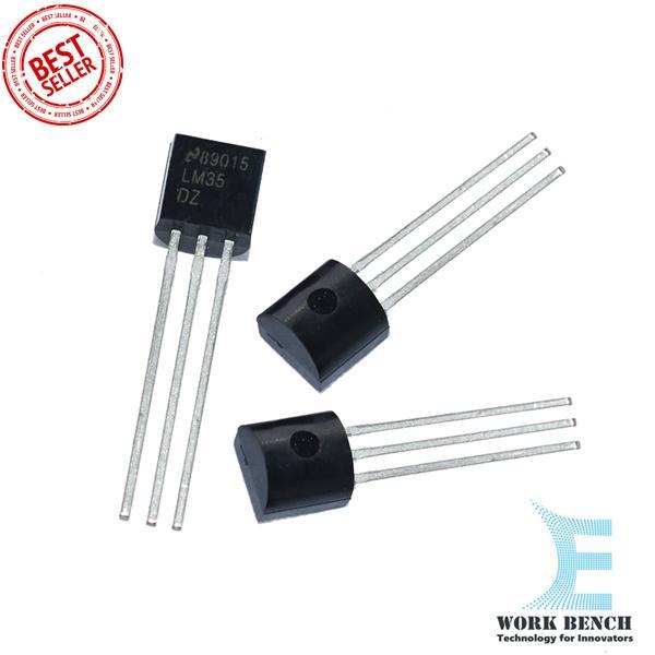 Integrated Circuit LM35DZ TO-92 LM35 Precision Centigrade Temperature ...