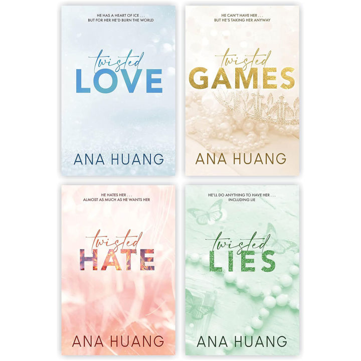 Twisted Series by Ana Huang [Twisted Love; Twisted Games; Twisted Hate and Twisted Lies] | Daraz.lk