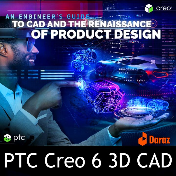 PTC Creo 6 3D CAD Professional Product Design Software | Daraz.lk