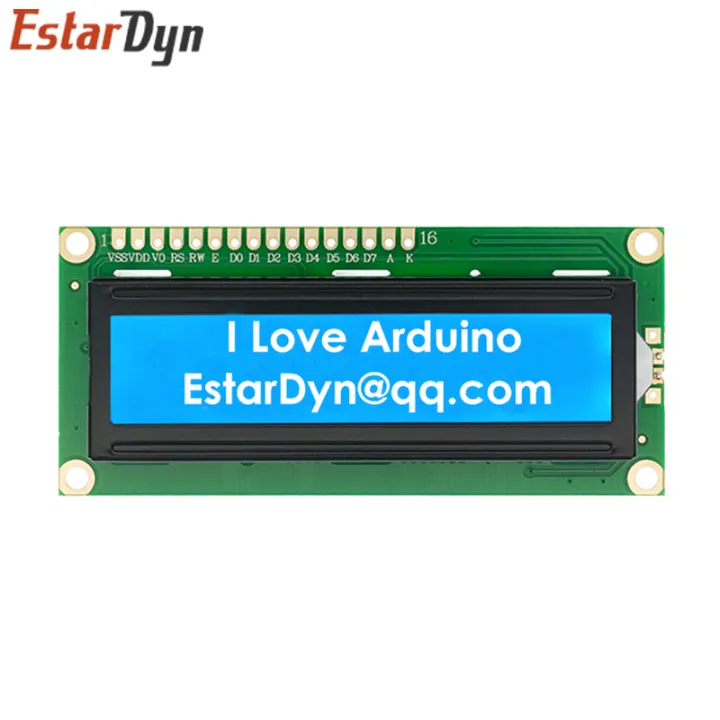 LCD Module Blue Green screen IIC/I2C 1602 for Arduino 1602 LCD UNO r3 ...