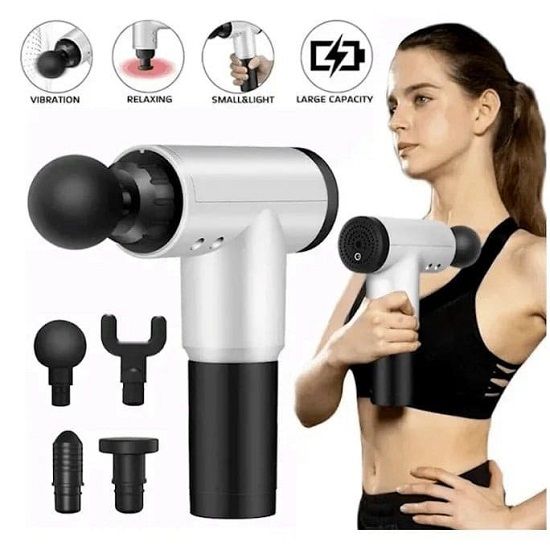 Fascial Rechargeable Body Massage Gun, Fg 2 Electric Vibration Body ...