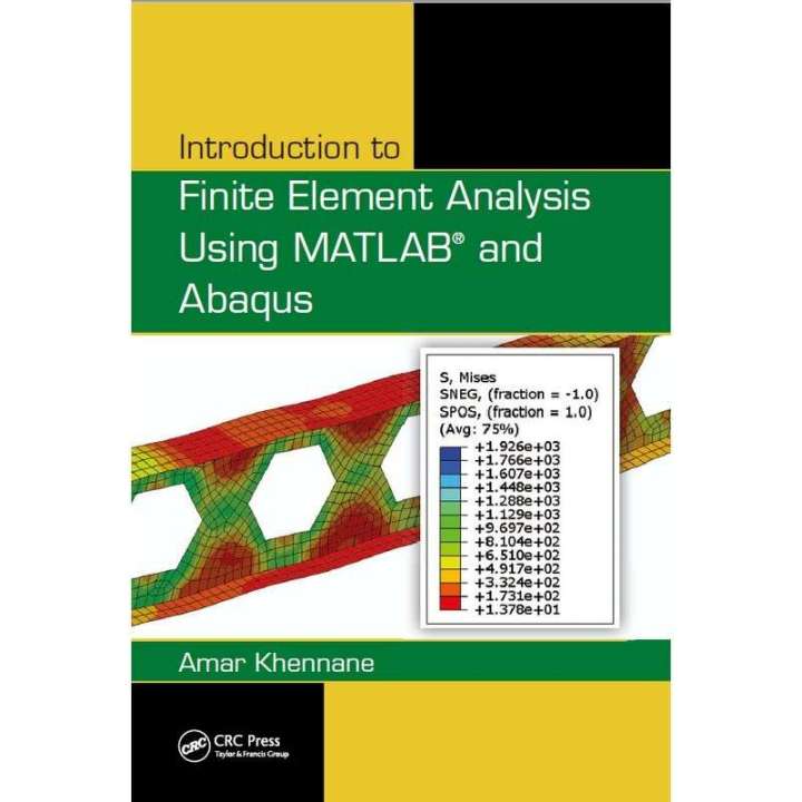 Introduction to Finite Element Analysis Using MATLAB? and A | Daraz.lk