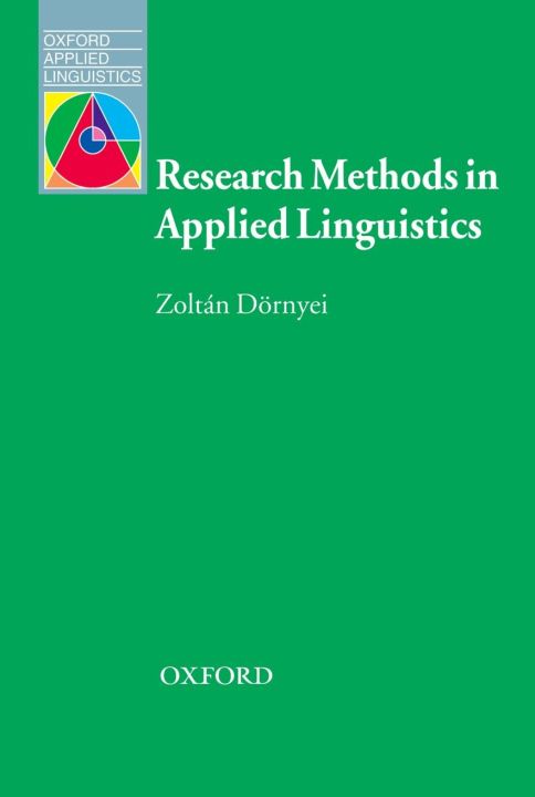 Research Methods In Applied Linguistics Oxford Applied Linguistics