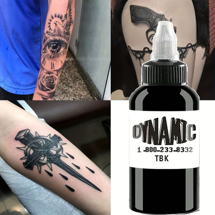 【Factory-direct】 Dynamic 60ml Black And White Tattoo Ink Professional ...