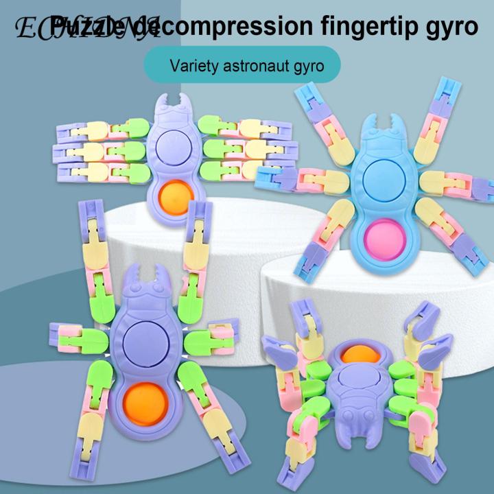 ECHIDNA Spinning Fidget Toy Lasting Rotation Spinning Fidget DIY Hand ...